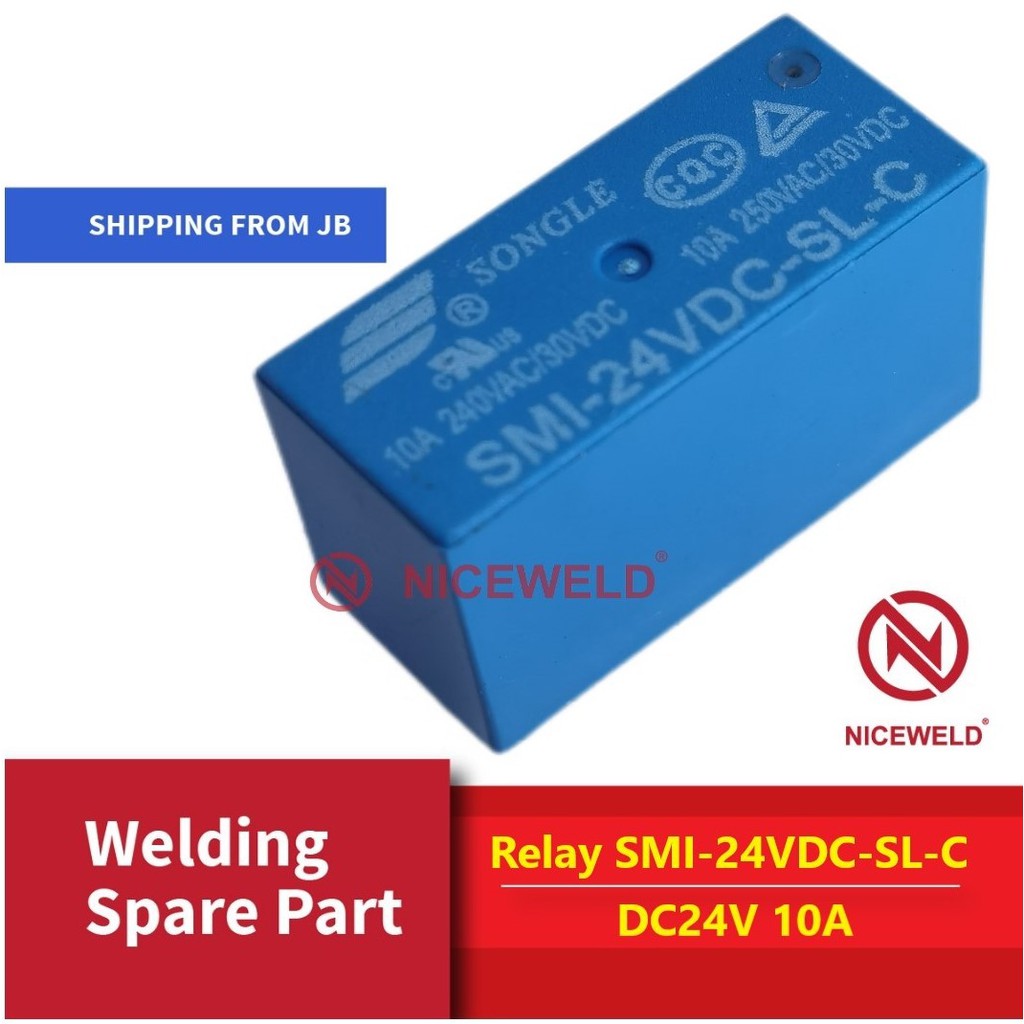 Welding Machine Relay DC24V For Power Board SMI-24VDC-SL-C Welding ...