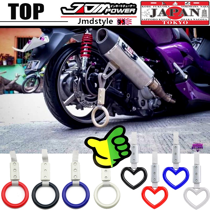 Skeleton High Quality JDM Tsurikawa Ring Subway Train Bus Handle Starp ...