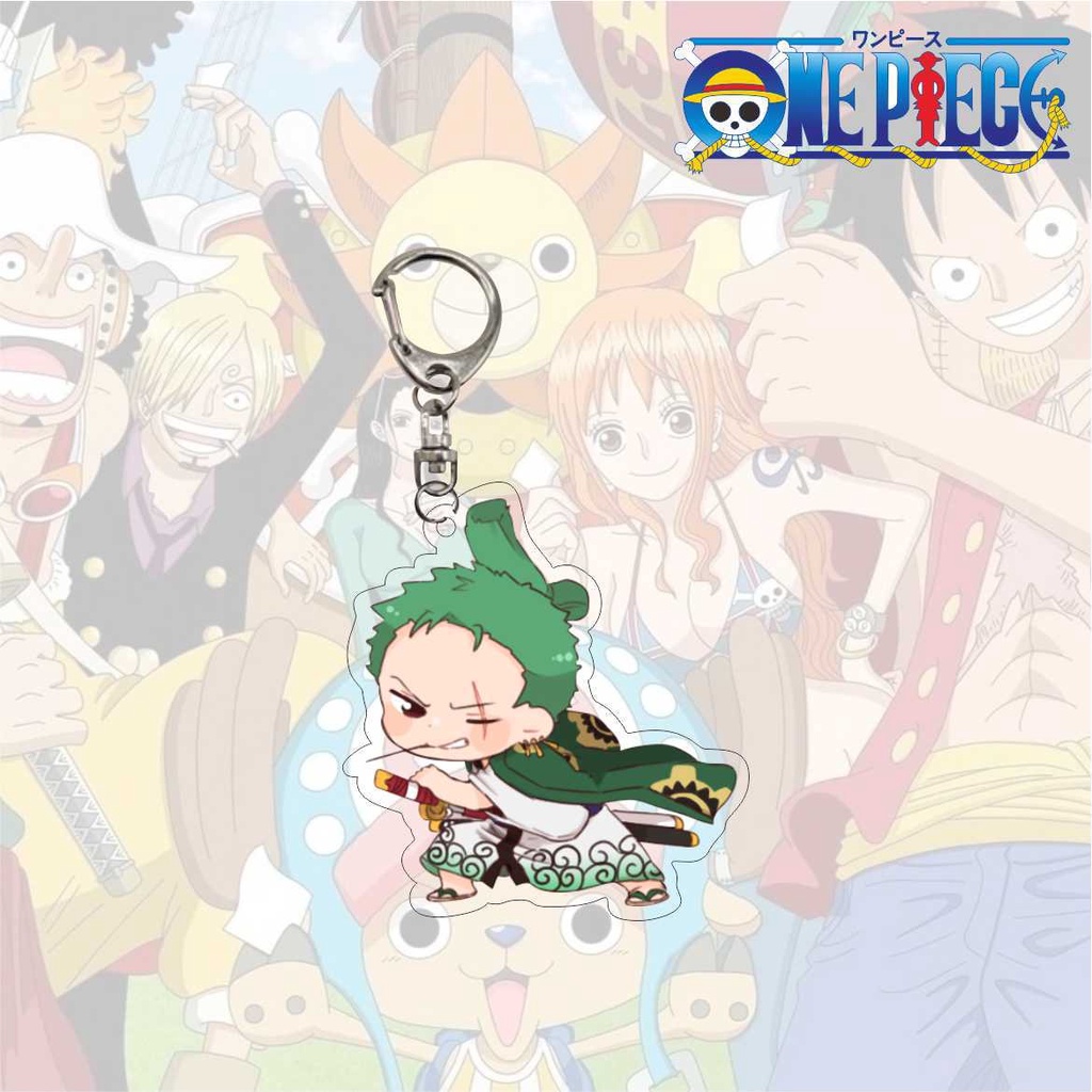 One Piece Keychain Collection Gift Souvenirs - 海贼王锁匙扣 Luffy Zoro Sanji ...