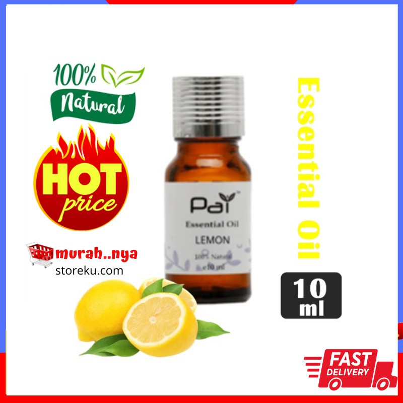 PAI Essential Oil (Lemon) 10ml Minyak Aromaterapi Pati Lemon Urut Sihat ...