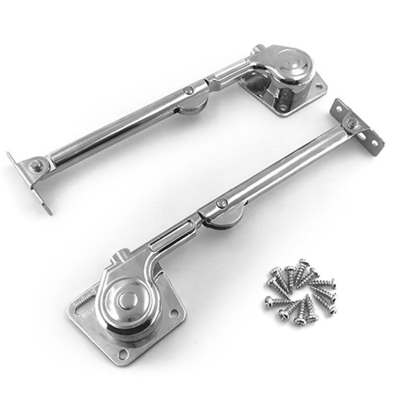 1 pair Cabinet Door Hydraulic Lift Up Lids Support Opening Hinge Stay ...