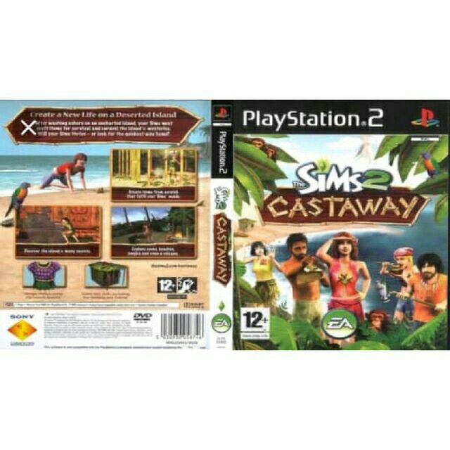 PS2 The Sims 2 Castaway (ORI) | Shopee Malaysia
