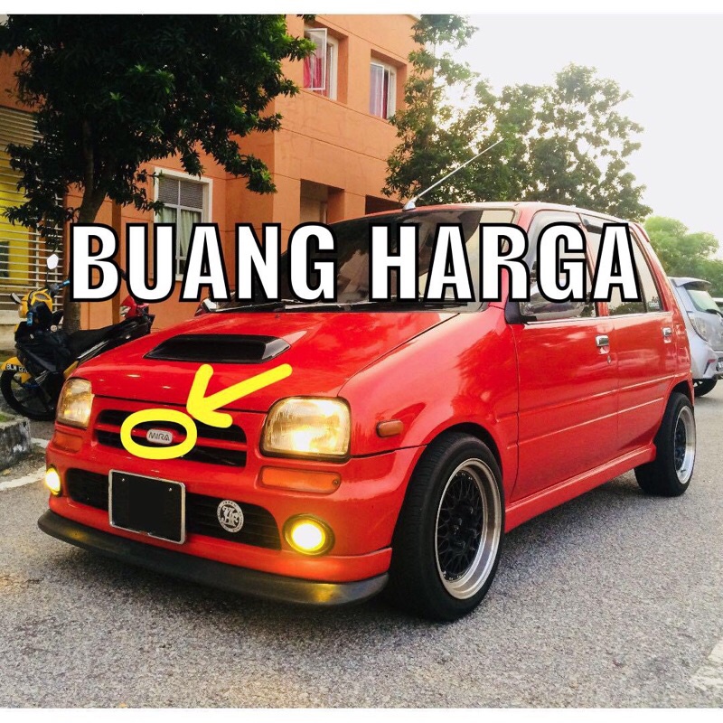EMBLEM MIRA/PERODUA KANCIL FRONT GRILL EMBLEM MODERNO BUMPER | Shopee ...