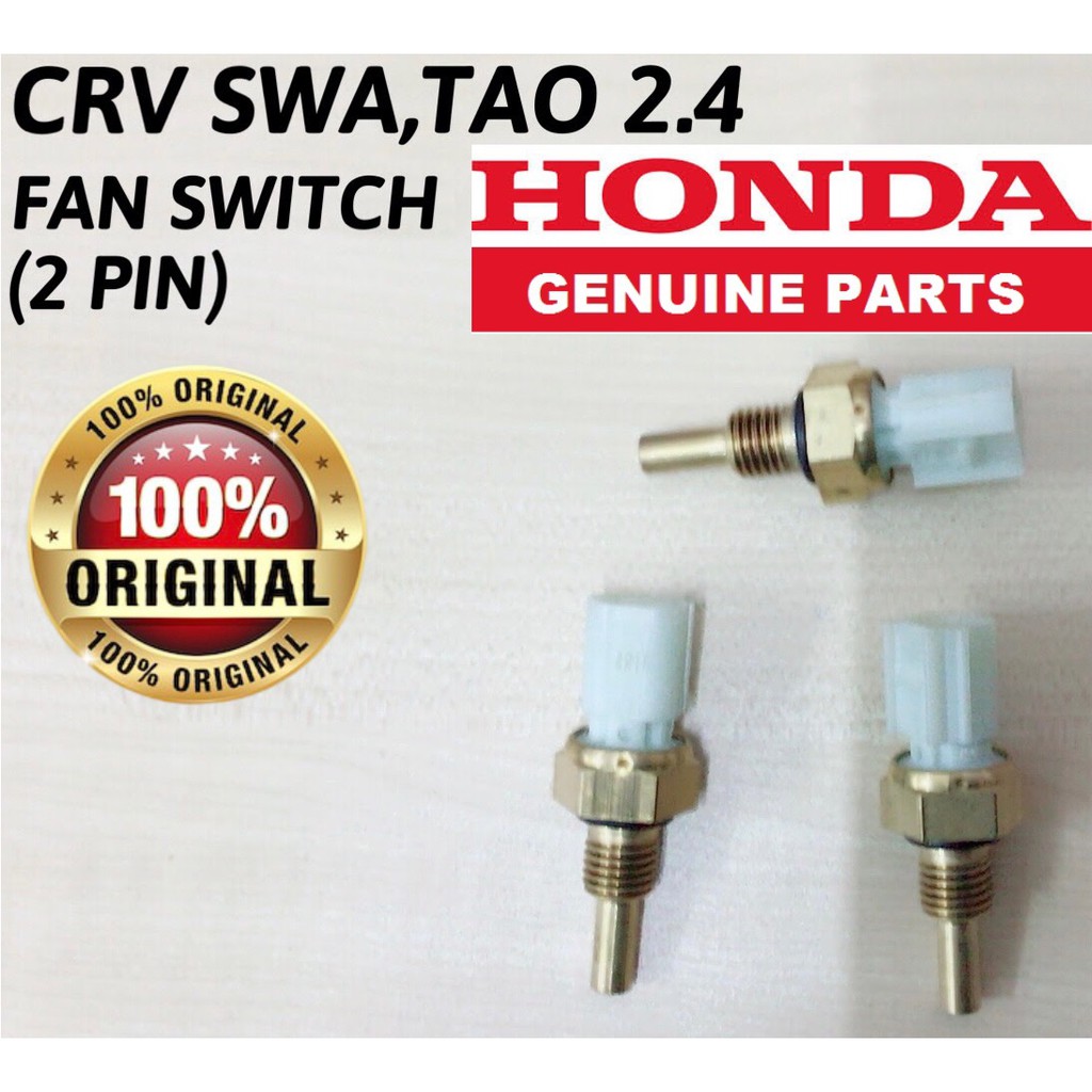 HONDA CRV SWA , ACCORD TAO 2.4CC - ORIGINAL FAN SWITCH (NEW) | Shopee ...