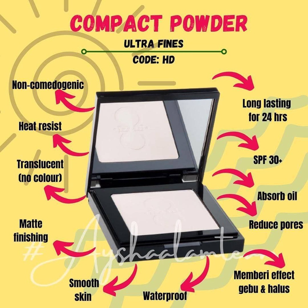 Compact Powder 4 in 1 (Code HD) | Shopee Malaysia