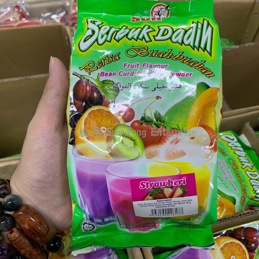 SCH - Serbuk Dadih Perisa Buah-buahan Halal Fruit Flavour Bean Curd ...