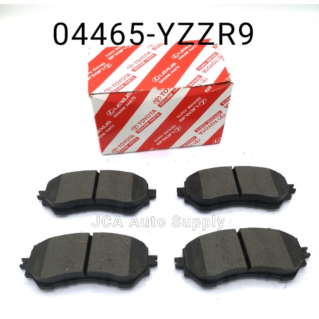 100% Genuine Toyota Front Disc Brake Pad - Toyota VIOS NCP150 (Rear ...