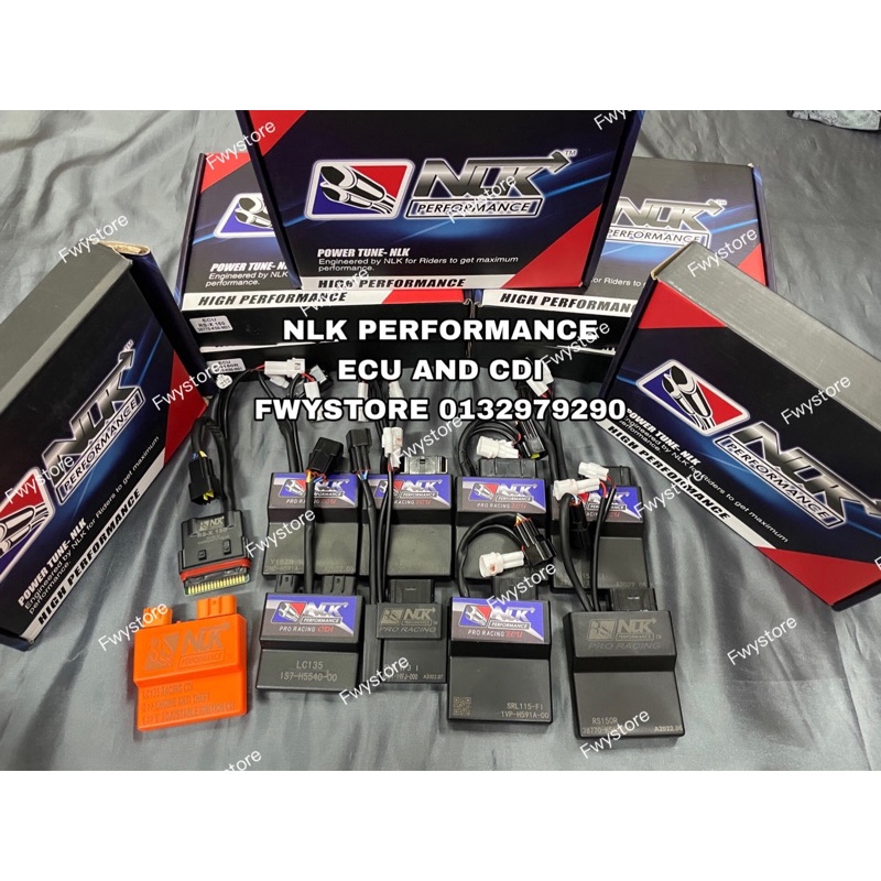 NLK PERFORMANCE CDI ECU LC135 V8 SRL115FI Y15ZR V1 V2 RS150 Y16ZR ...
