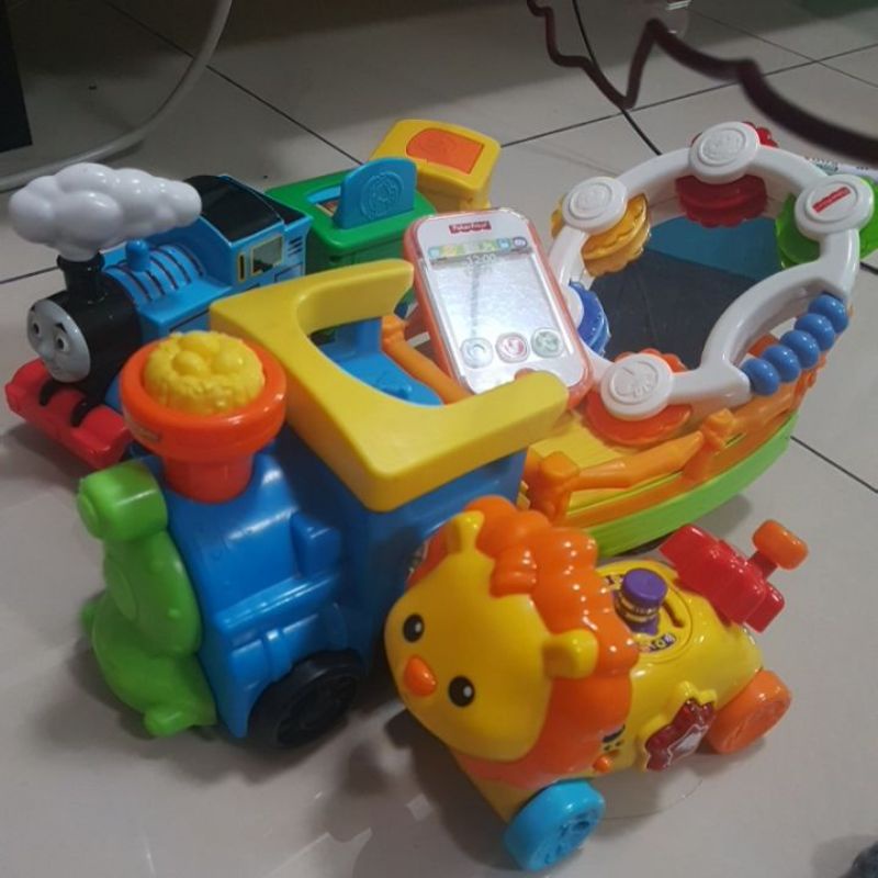 BRANDED PRELOVED TOYS TO LETGO VTECH FISHER PRICE LITTLE PEOPLE ...