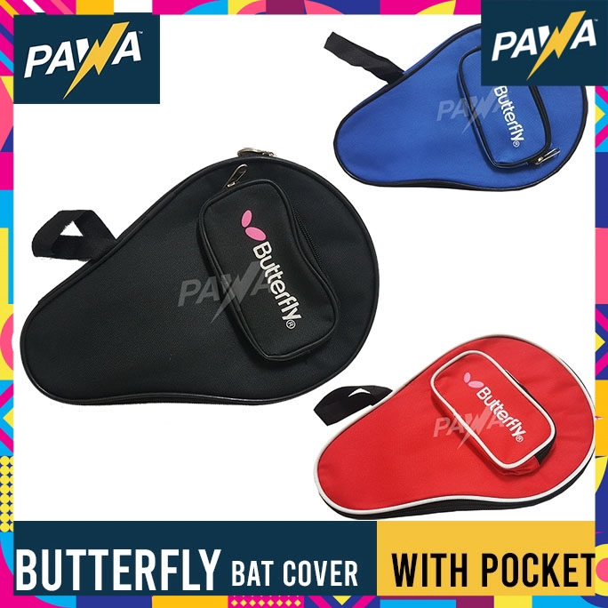 Butterfly Table Tennis Ping Pong Bat Cover (With Ball Pocket) | Shopee ...