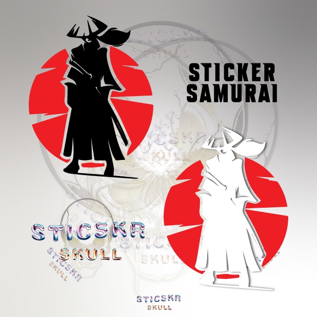 Samurai Japan Stiker Kereta / JDM Car Sticker / Motor Sticker / Decals ...