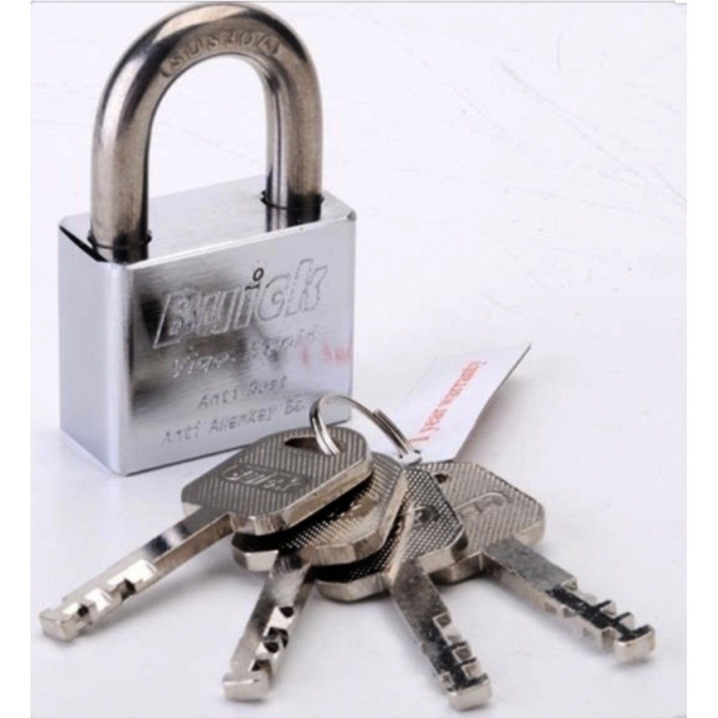 BUick Padlock 40&50 mm | Shopee Malaysia