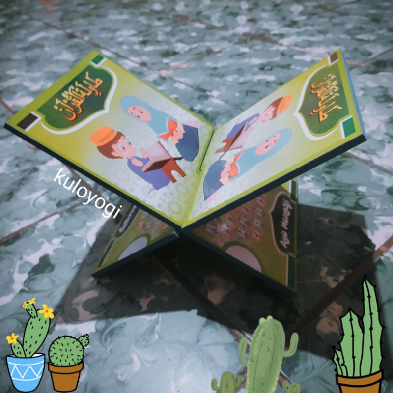 Folding Koran Koran Table Character Rekal Koran Koran Koran table ...