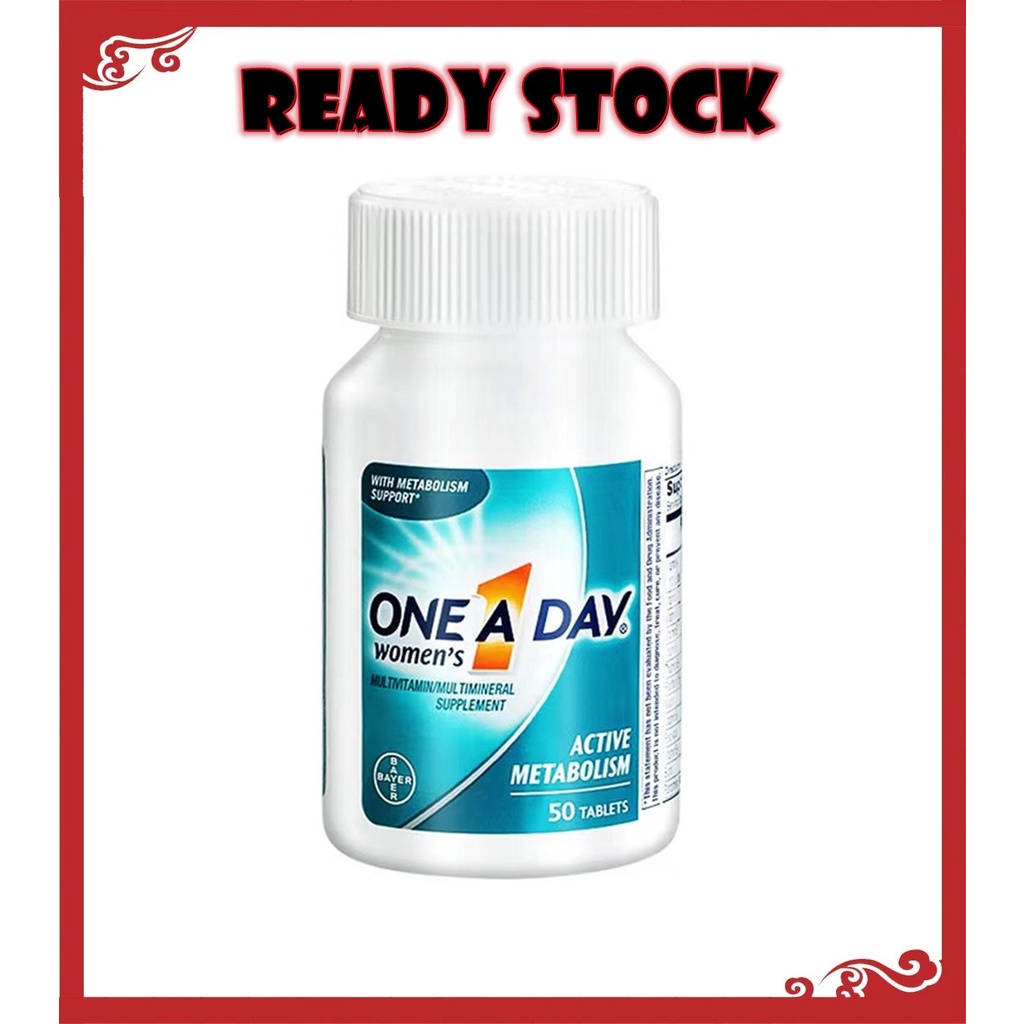 Buyer One A Day Women's Active Metabolism Multivitamin 50Tablets （made ...