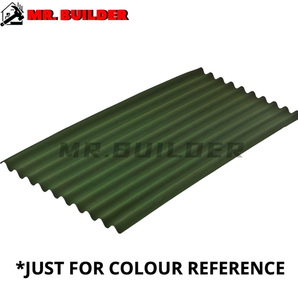 ONDULINE Roof Ridges Roofing 1000mm x 500mm Fittings Red Black Brown ...
