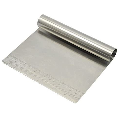 Stainless Steel Kitchen Food Scraper/ Dough Cutter/ Bench Scraper ...