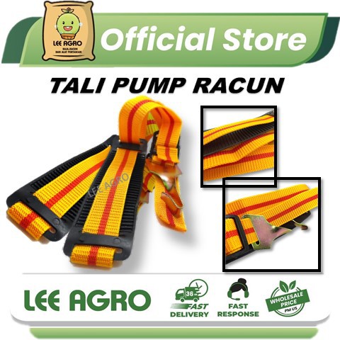 Tali Pam Racun Kuning/HItam(Strap Yellow Knapsack Sprayer Nylon Belt ...