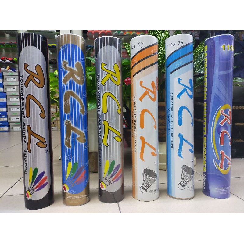 RCL [ 1101 - 76 ] SHUTTLECOCK / BULU TANGKIS/ BOLA BADMINTON | Shopee ...