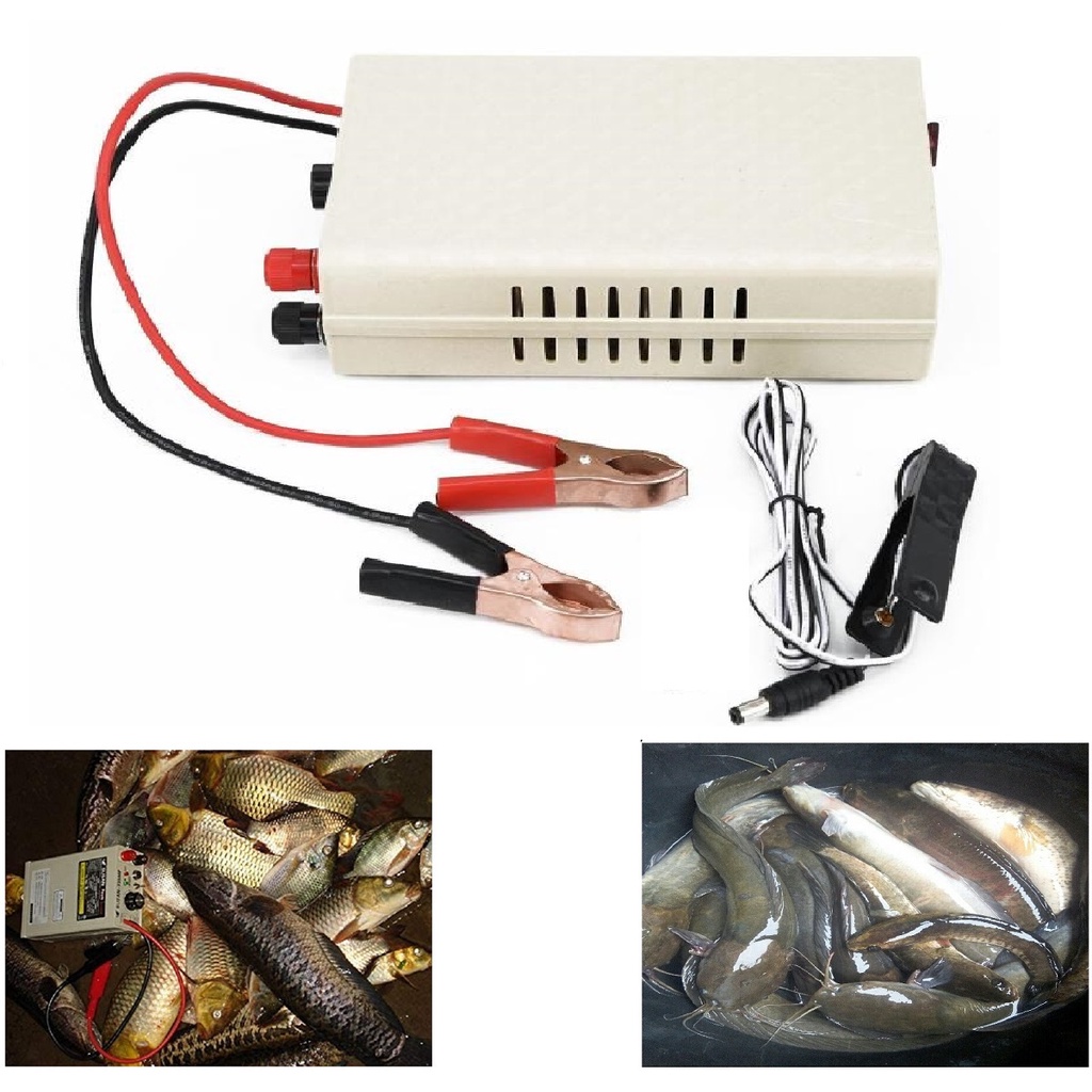 Electric Fishing Machine High Powered Ultrasonic Inverter Fish Shocker ...