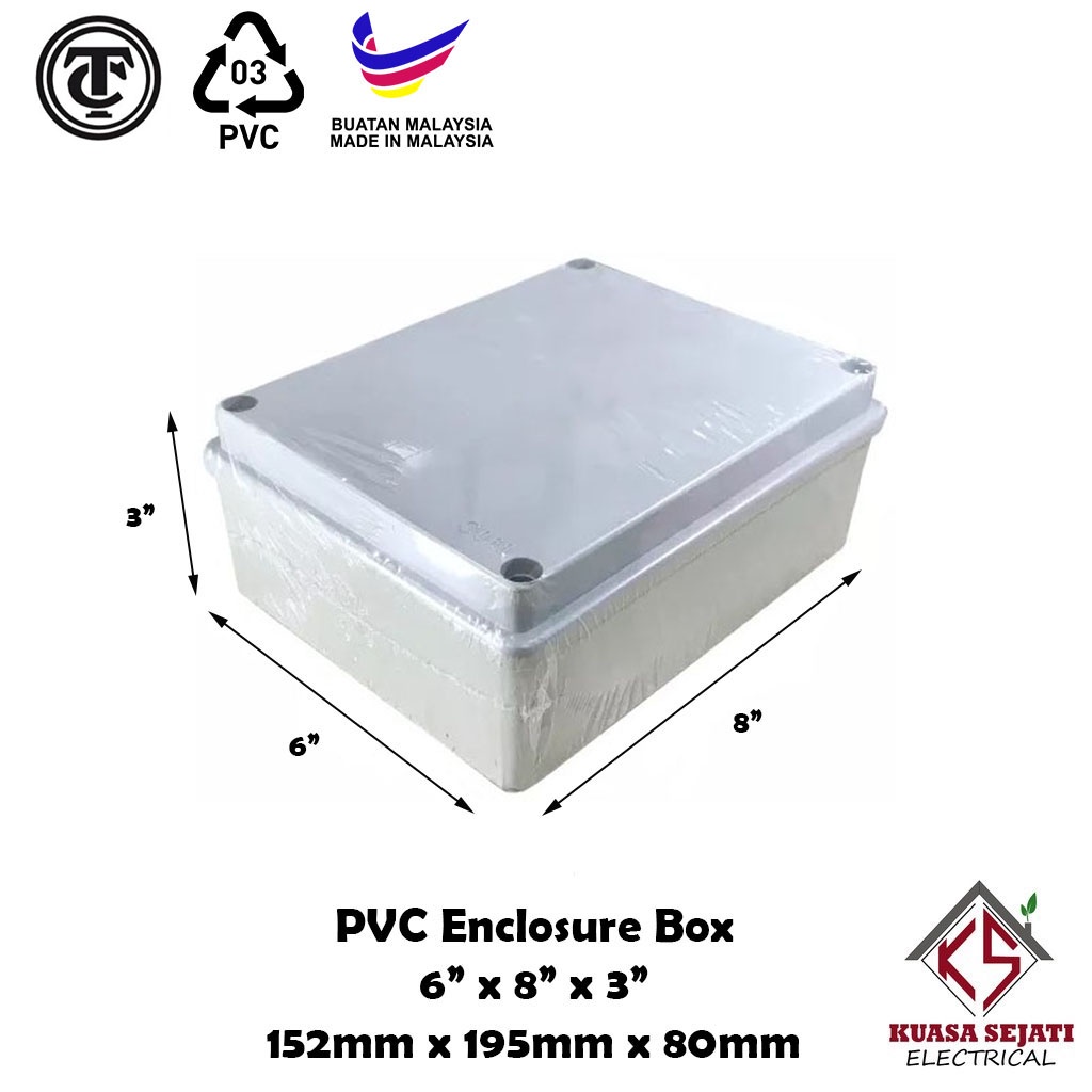 TC Weatherproof Enclosure Box IP56 /Junction Box/ PVC Electrical Box ...