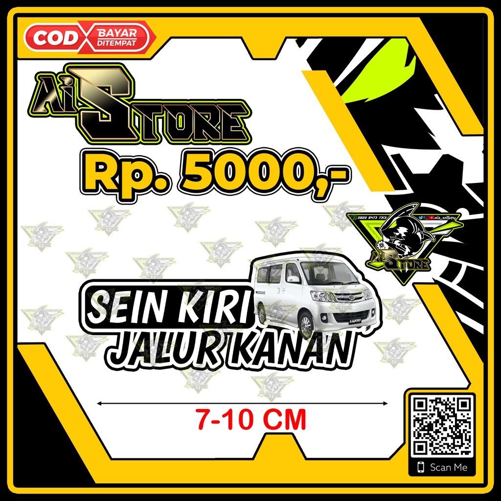 Left Right Line Signal Sticker | Shopee Malaysia