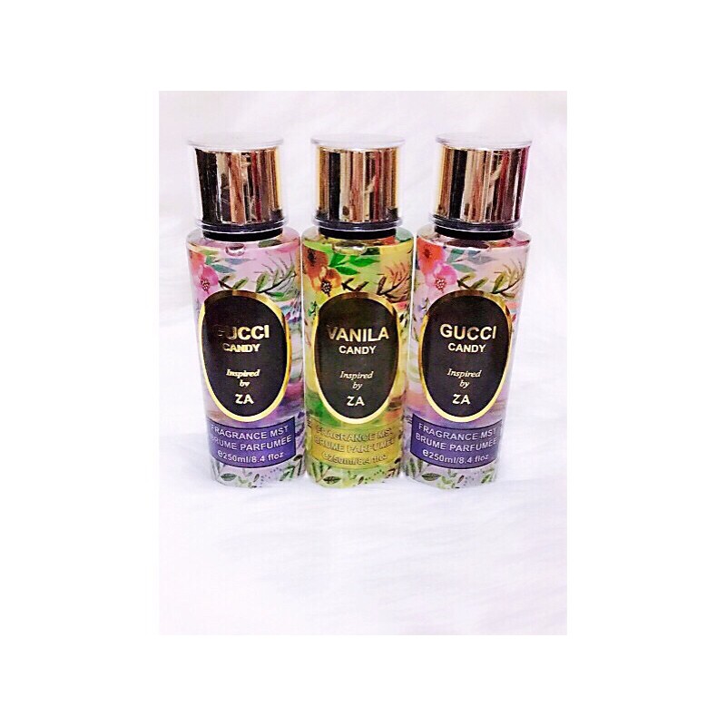 BODYMIST WANGI 250ML GUCCI CANDY/ VANILA CANDY | Shopee Malaysia