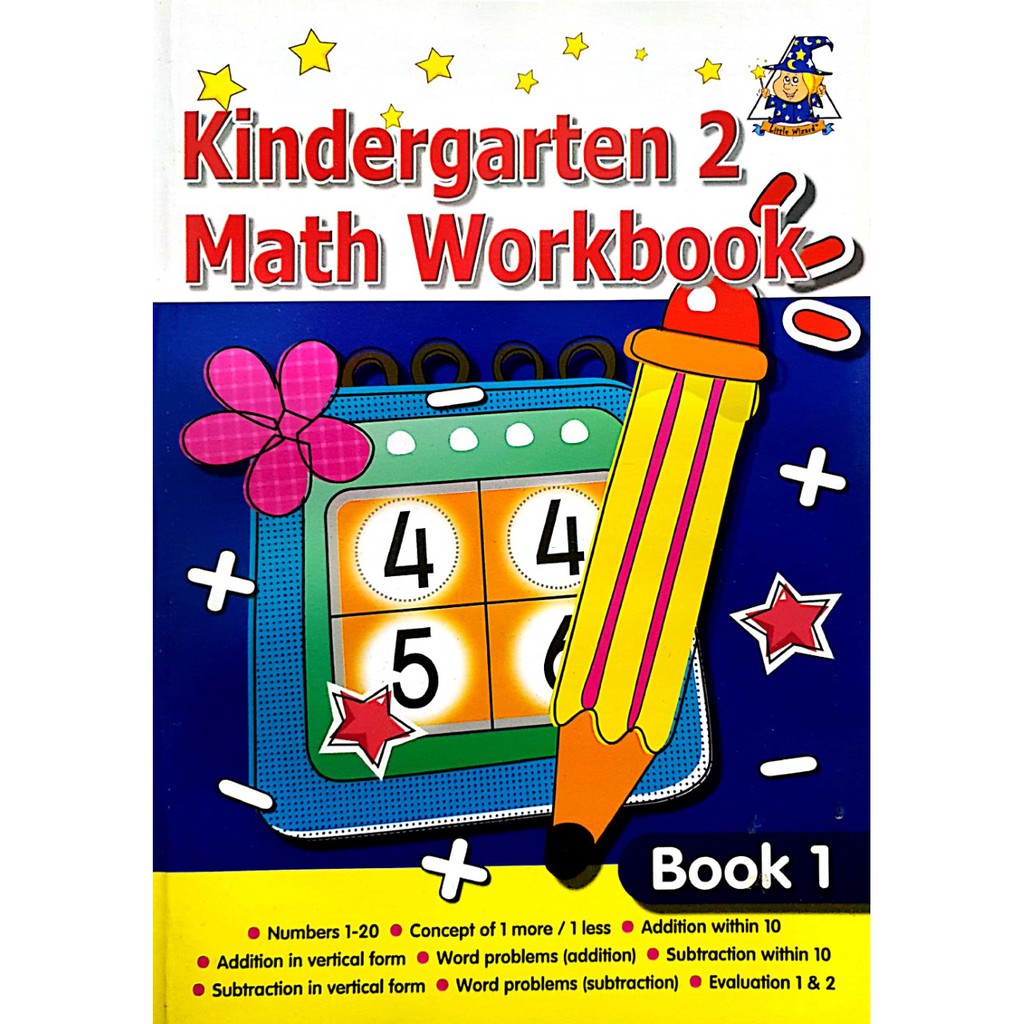 KINDERGARDEN 2 MATH WORKBOOK | Shopee Malaysia