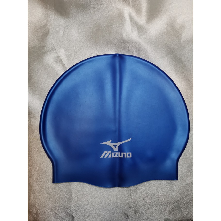 Mizuno Logo Silicone Swimming Cap | Shopee Malaysia
