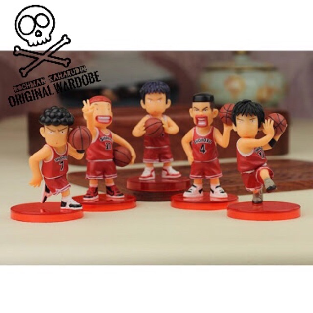 Action FIGURE SLAM DUNK CHIBI RED COSTUM | Shopee Malaysia