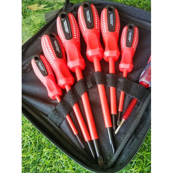 7 pcs Insulated Electrical Screwdriver Tools Set Screw Driver Set ...