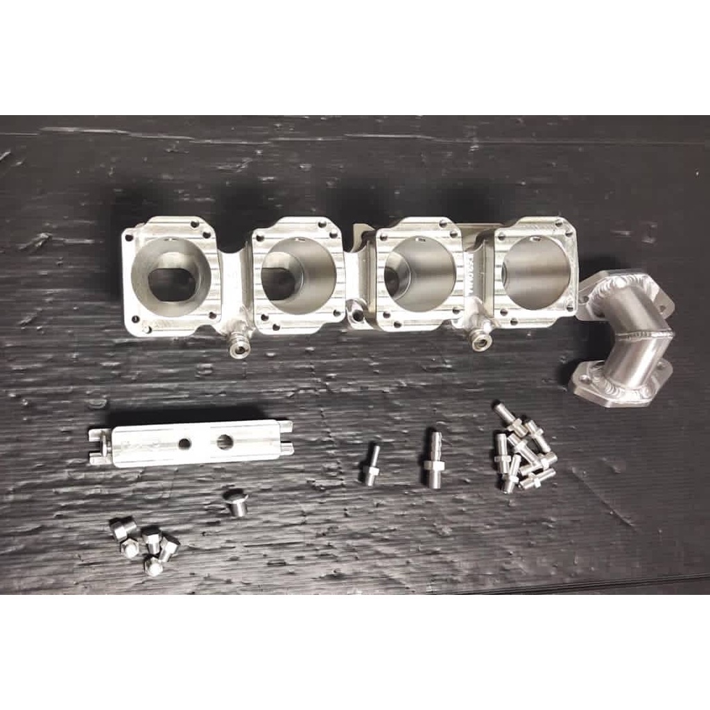Mitsubishi 4G13/4G15 Individual Throttle Body (ITB) Adapter for Toyota ...