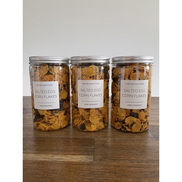 Homemade Salted Egg Corn Flakes (Big) | Shopee Malaysia