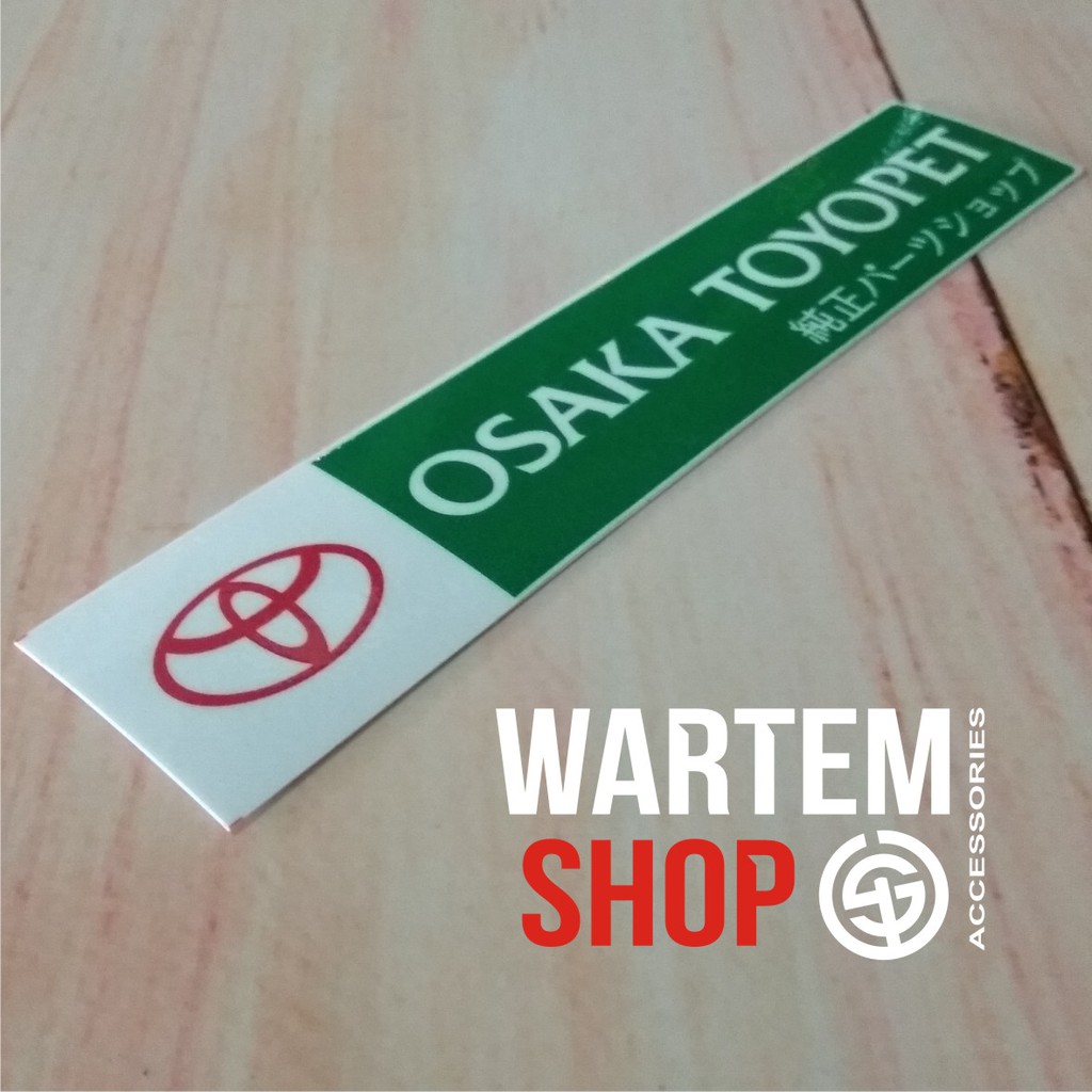 Osaka TOYOPET LONG Outer Sticker | Shopee Malaysia