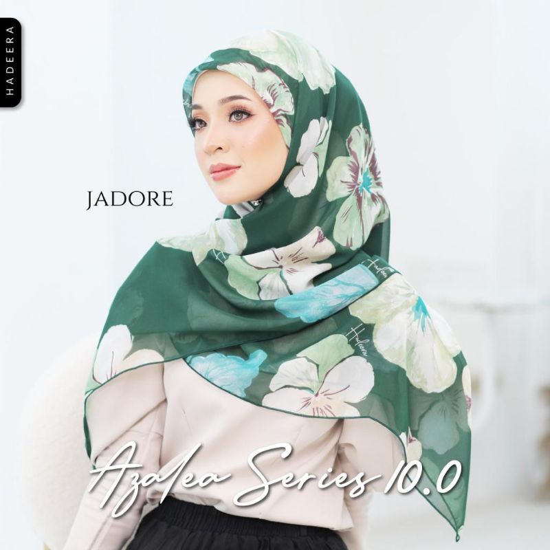 Ironless Bawal chiffon tudung HADEERA AZALEA series premium bawal ...