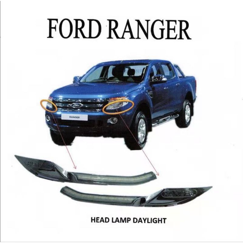 Ford ranger day light. | Shopee Malaysia