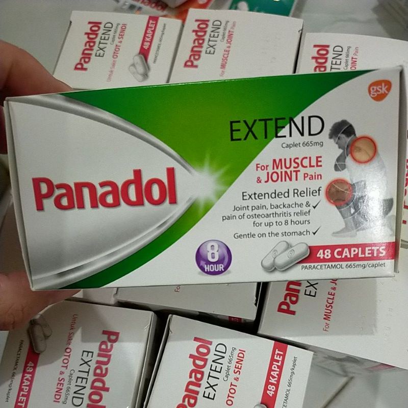 Panadol Extend 1box Contains 48 Tabs Exp 2025 | Shopee Malaysia