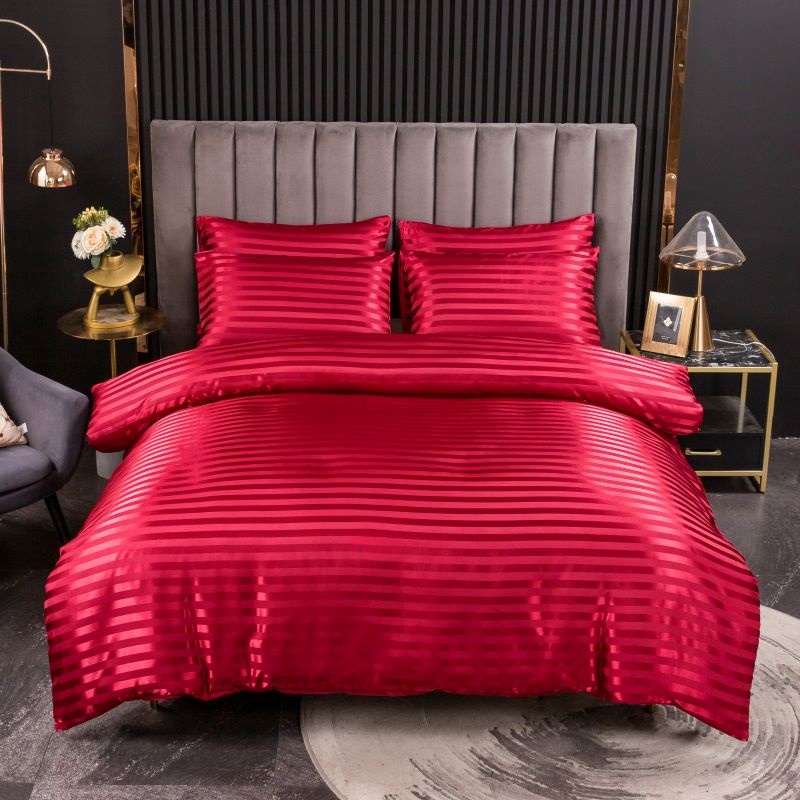 Abraca Dabra Super Cold Satin Silk 2 In 1 3 In 1 Quilt Cover Set With