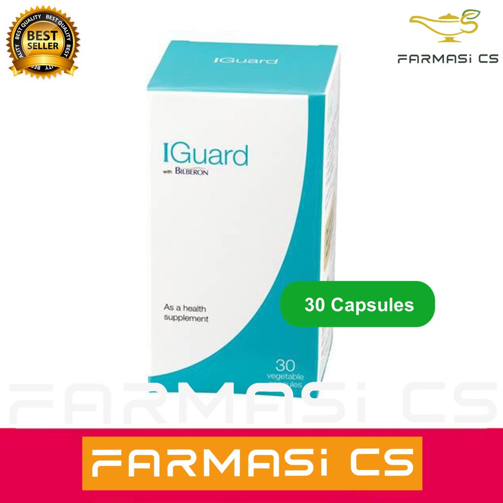 Prime IGuard with Bilberon 30 capsules EXP:12/2026 [ I Guard Lutein ...