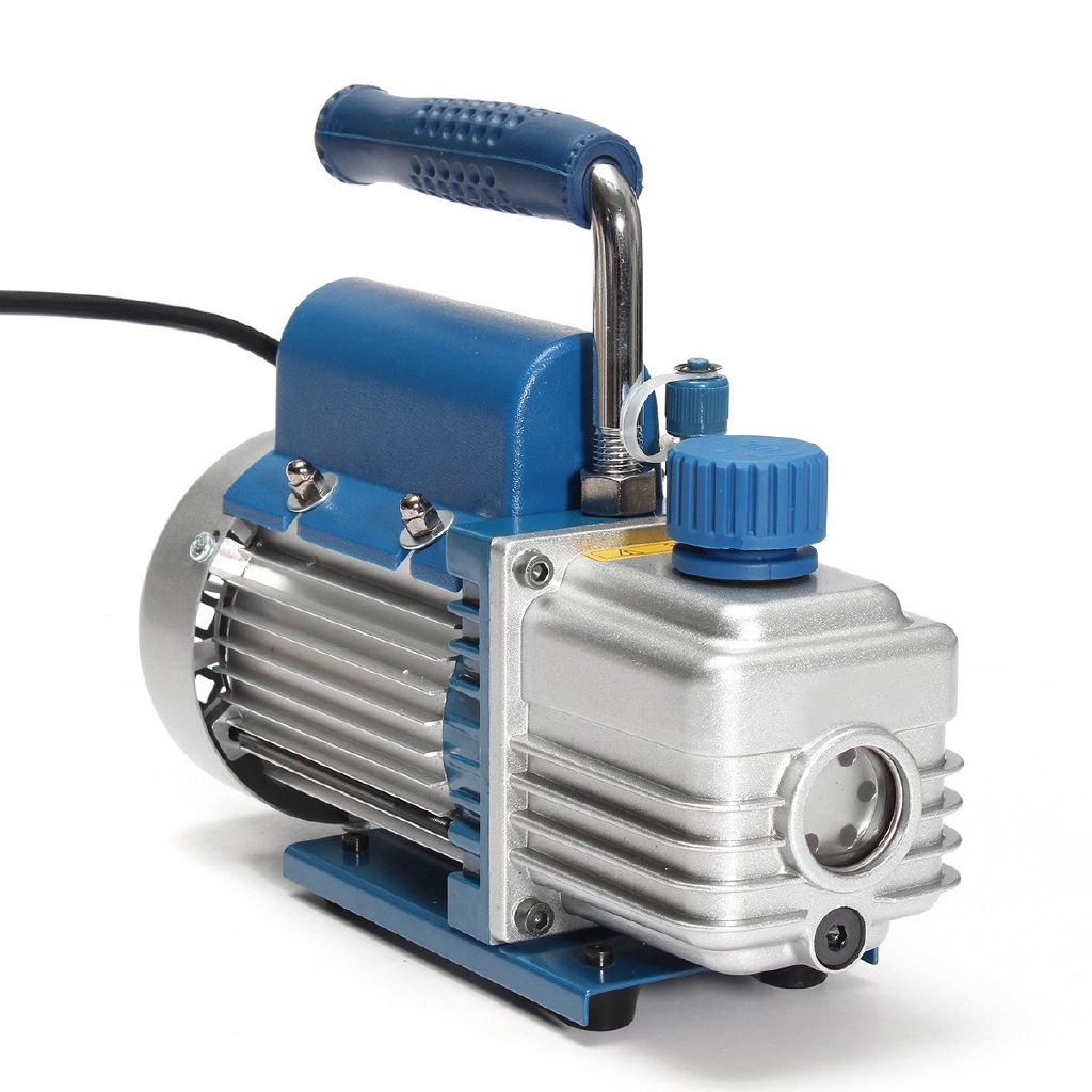 150W Mini 2Pa Rotary Vane Vacuum Pump For HVAC AC R134a Air ...