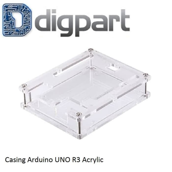 Case Arduino Uno R3 Acrylic Box Acrylic Cover Case Box Shopee Malaysia