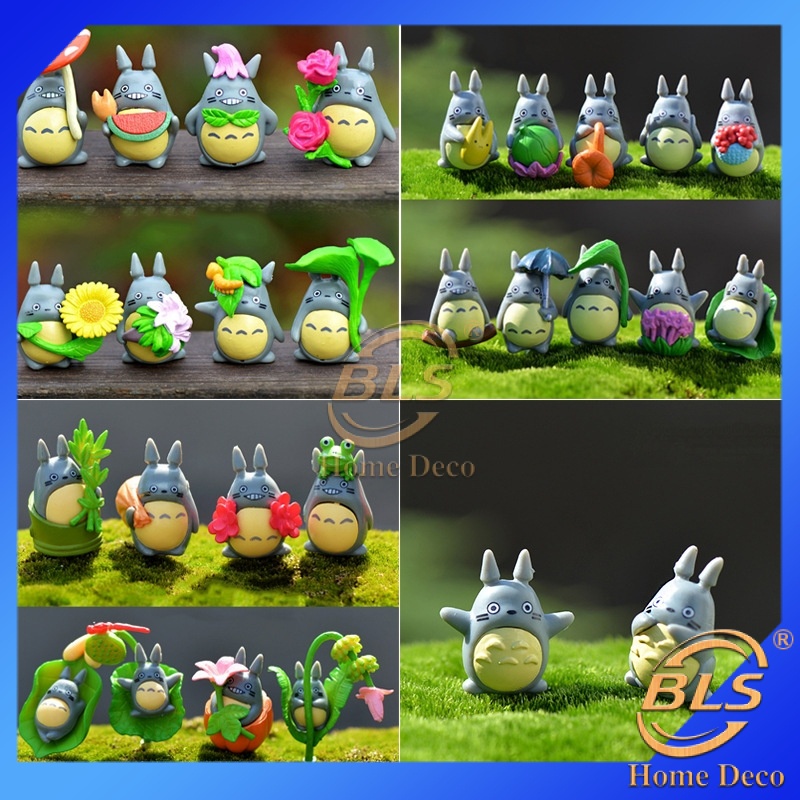My Neighbour Totoro Movie Miniature Figurines Fairy Garden Landscape ...