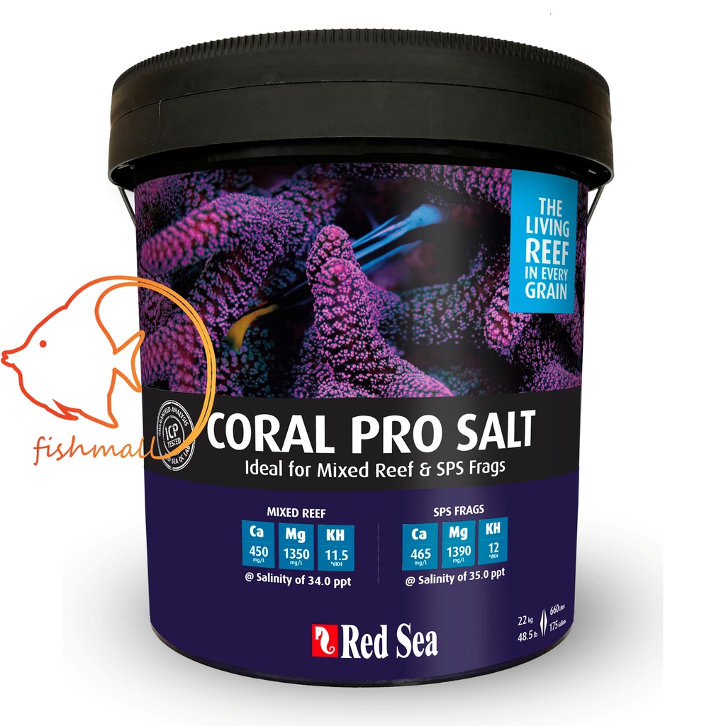 Red Sea Coral Pro Salt For Marine Saltwater Aquarium (Repack) Garam ...