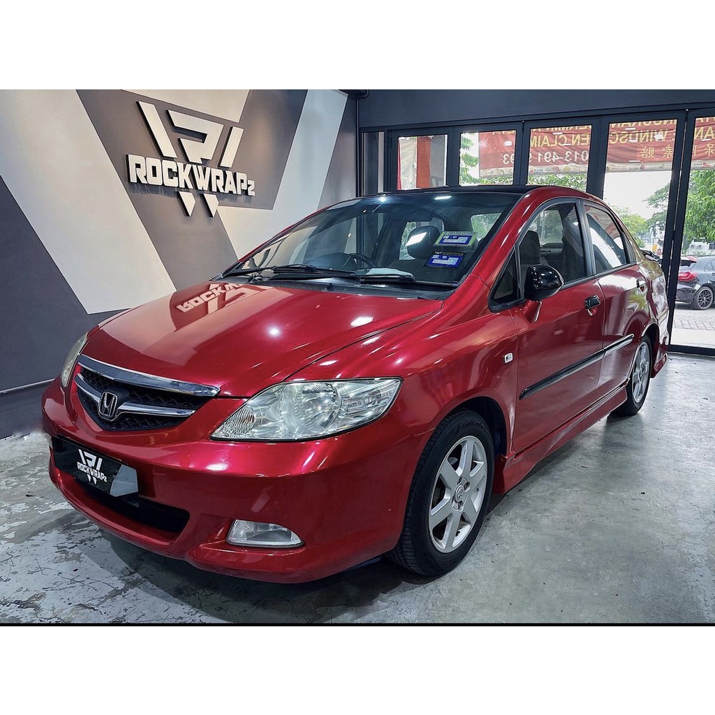 METALLIC RED CAR WRAPPING STICKER VINYL FILM | Shopee Malaysia