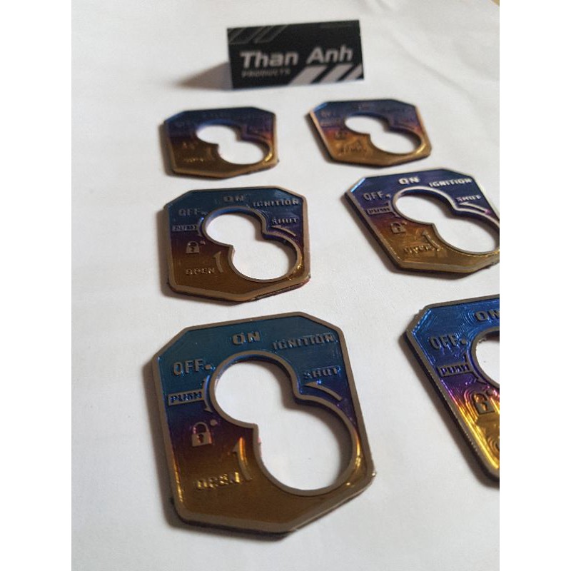 Sonic 150 titanium ignition key cover made in vietnam | Shopee Malaysia