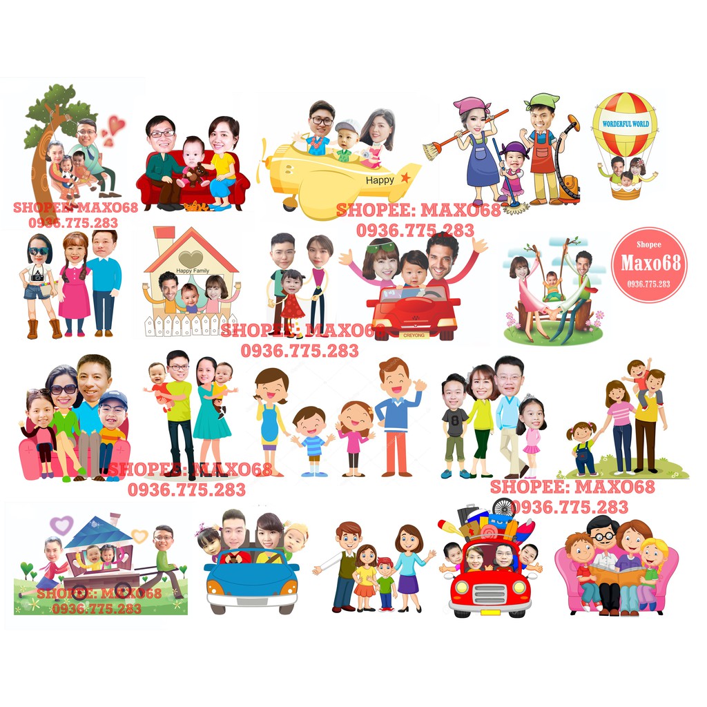 Family Chibi | Shopee Malaysia