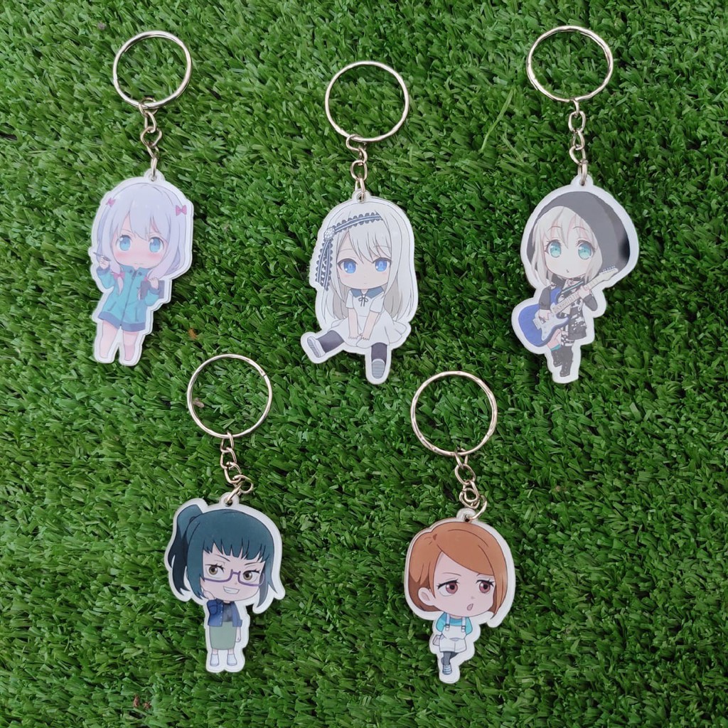 GANTUNGAN Anime Keychain Souvenirs - Eromanga Sensei Kaguya sama ...