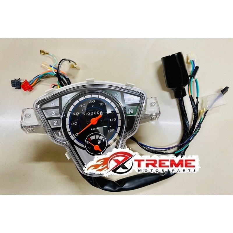 HONDA WAVE DASH110 DASH V1 FIRST MODEL ( STARTER )SPEEDO METER ASSY ...