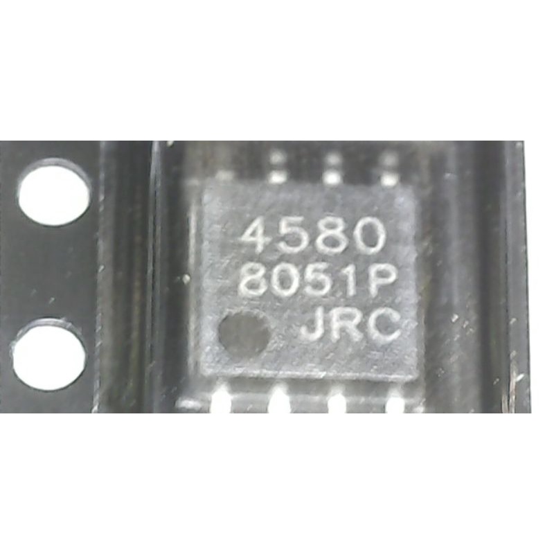 NJM4580M JRC4580M 4580M 4580 SOP-8 IC | Shopee Malaysia