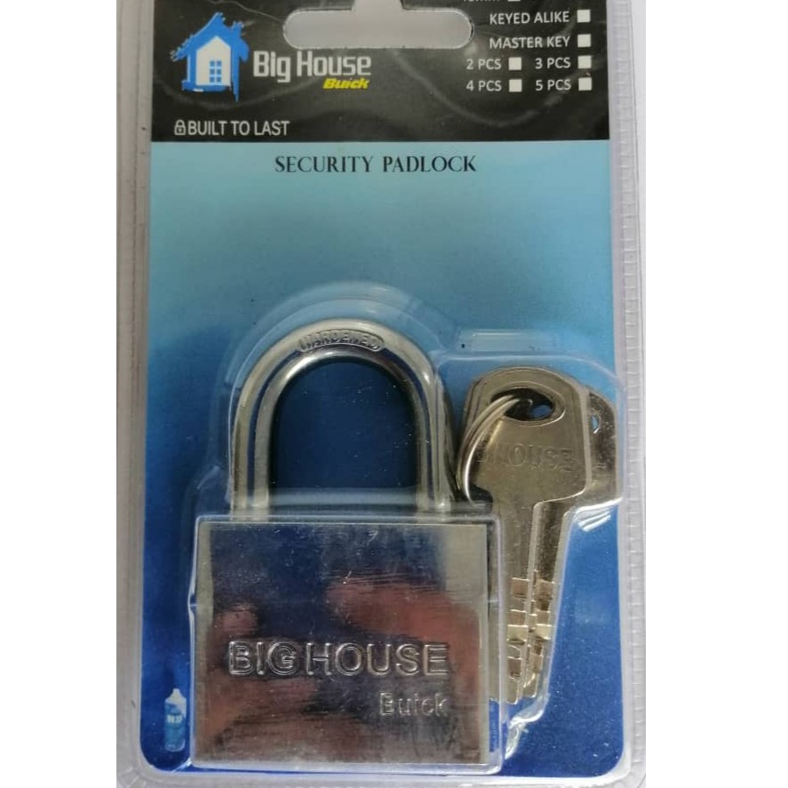 BUICK BIG HOUSE PADLOCK 40MM | Shopee Malaysia