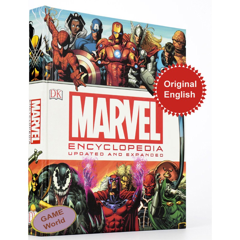 Marvel Encyclopedia (Updated & Expanded Edition) (440 Pages) | Shopee ...